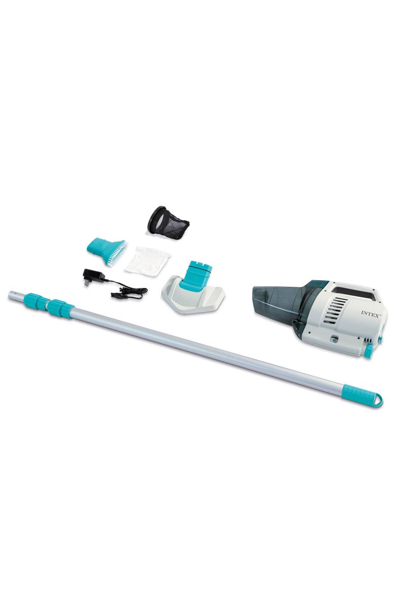 Intex Pool Vacuum Pool Cleaning Accessory, W/ 110" Lightweight Aluminum ...