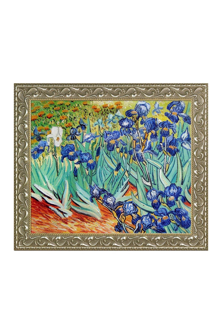 Irises by Vincent Van Gogh Framed Hand Painted Oil on Canvas ...