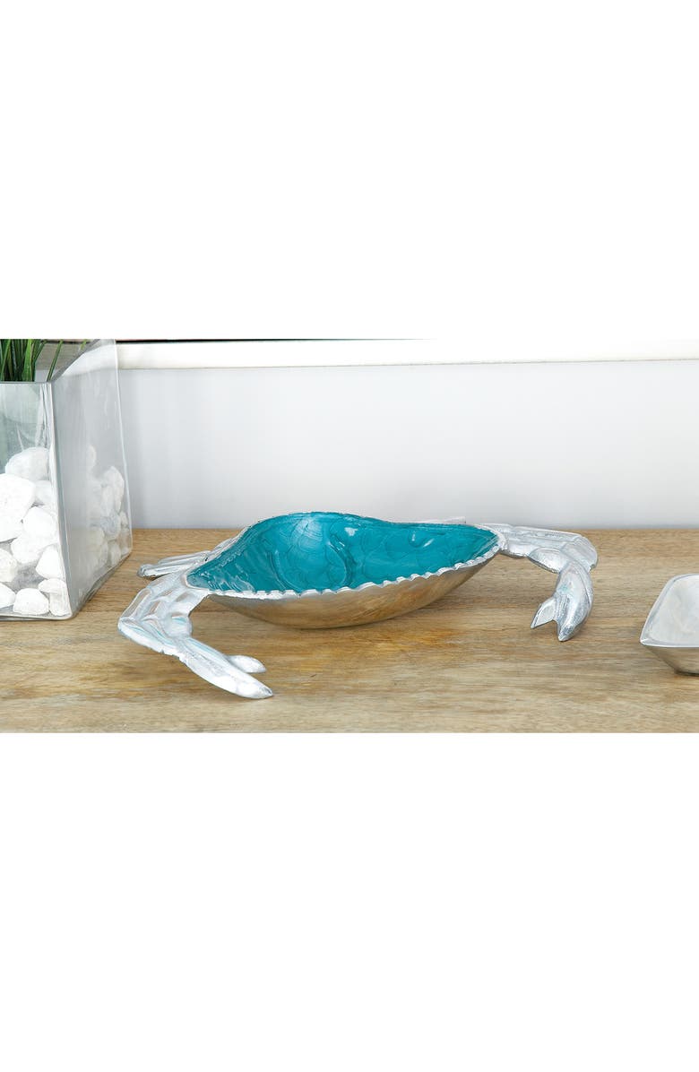 WILLOW ROW Silver Aluminum Coastal Serving Bowl - Set of 3 | Nordstromrack