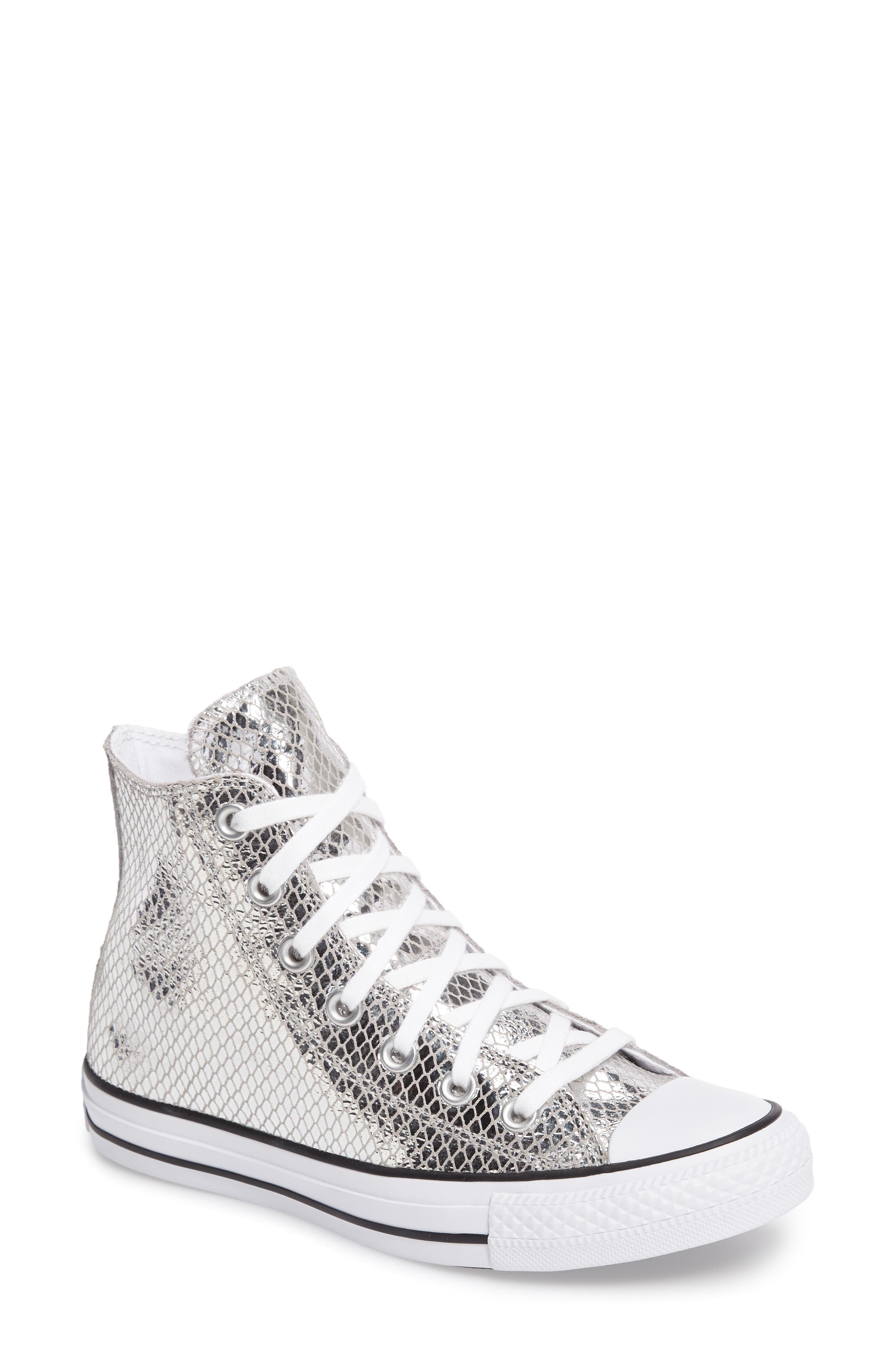 Converse Chuck Taylor® All Star® Metallic Snake High Top Sneaker (Women ...