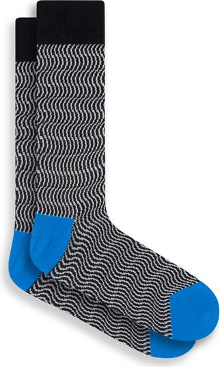 Bugatchi Wave Pattern Dress Socks | Nordstromrack