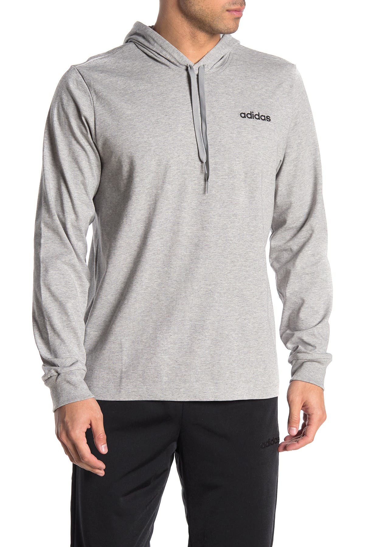adidas Logo Drawstring Hoodie | Nordstromrack