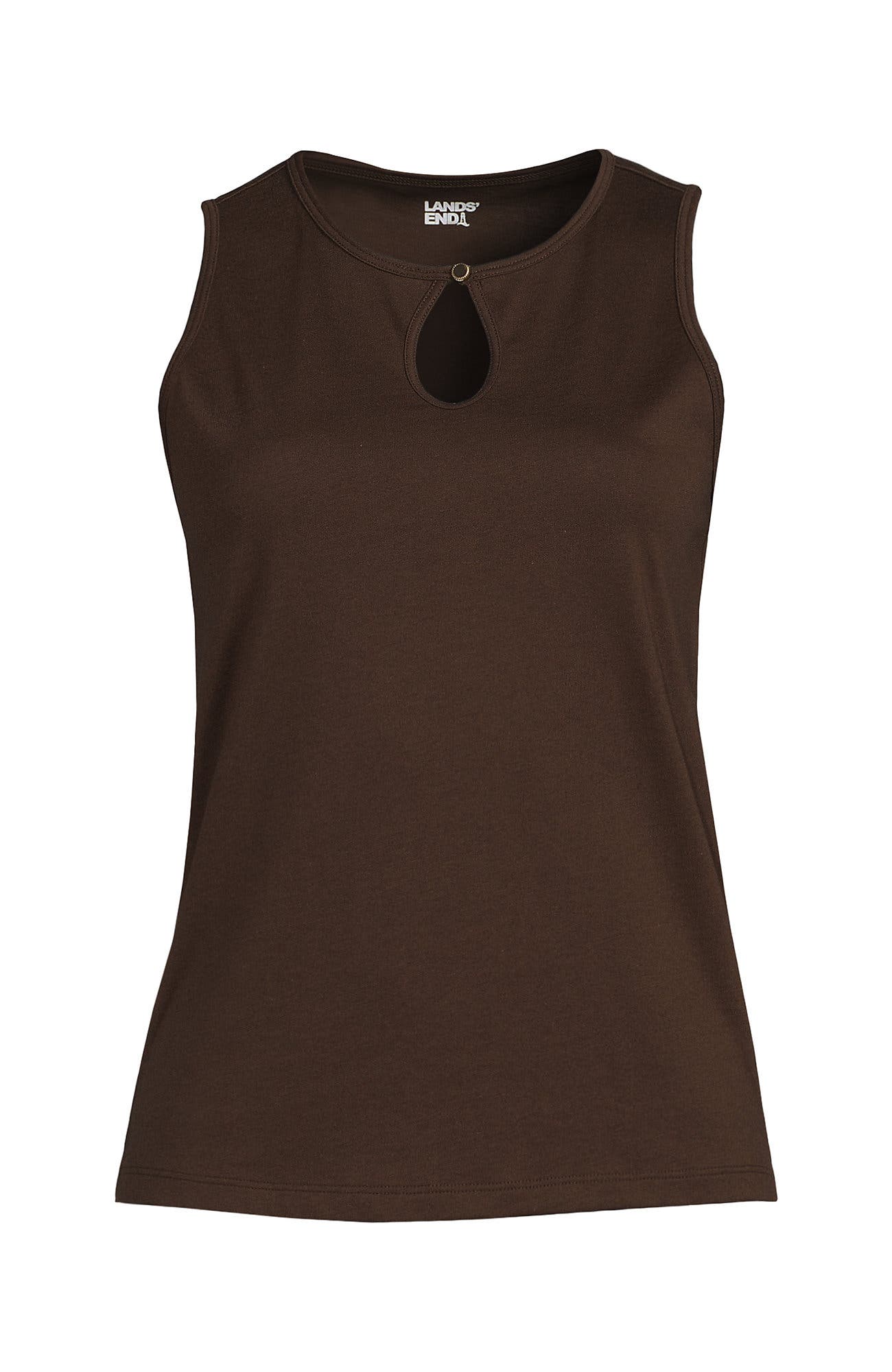 Lands' End Supima Keyhole Tank | Nordstrom