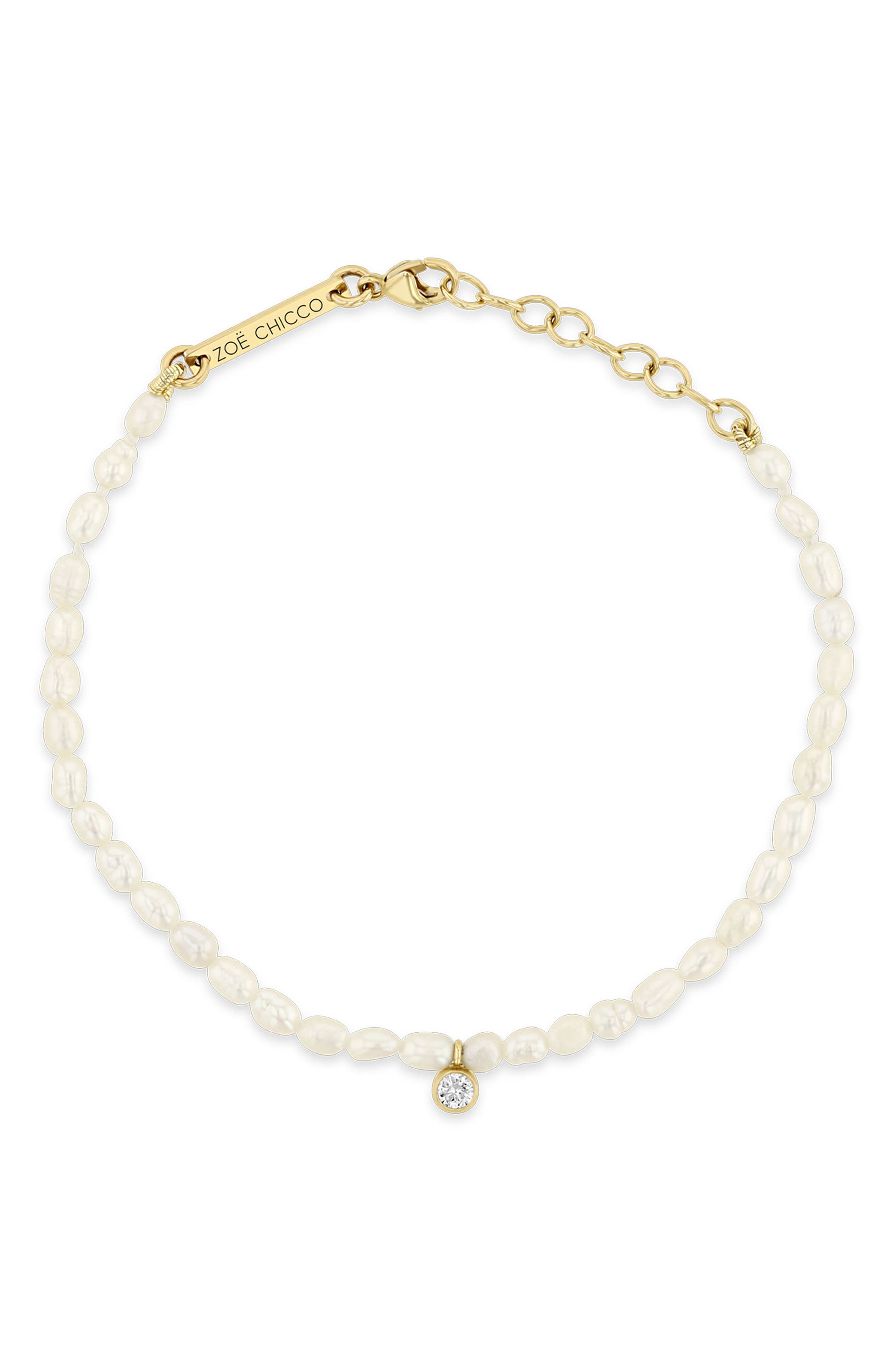 Pearl & Diamond Bracelet (Women) | Nordstrom