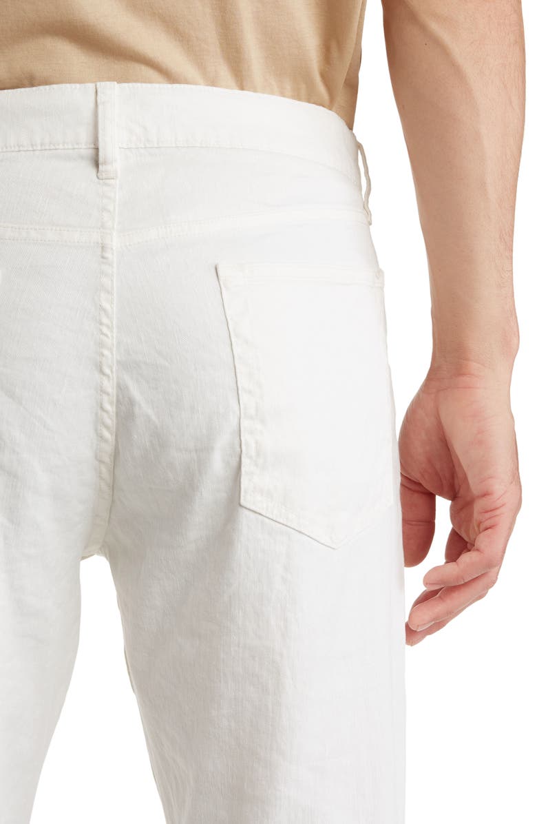 Ralph Lauren Purple Label Slim Fit Linen & Cotton Five-Pocket Pants ...