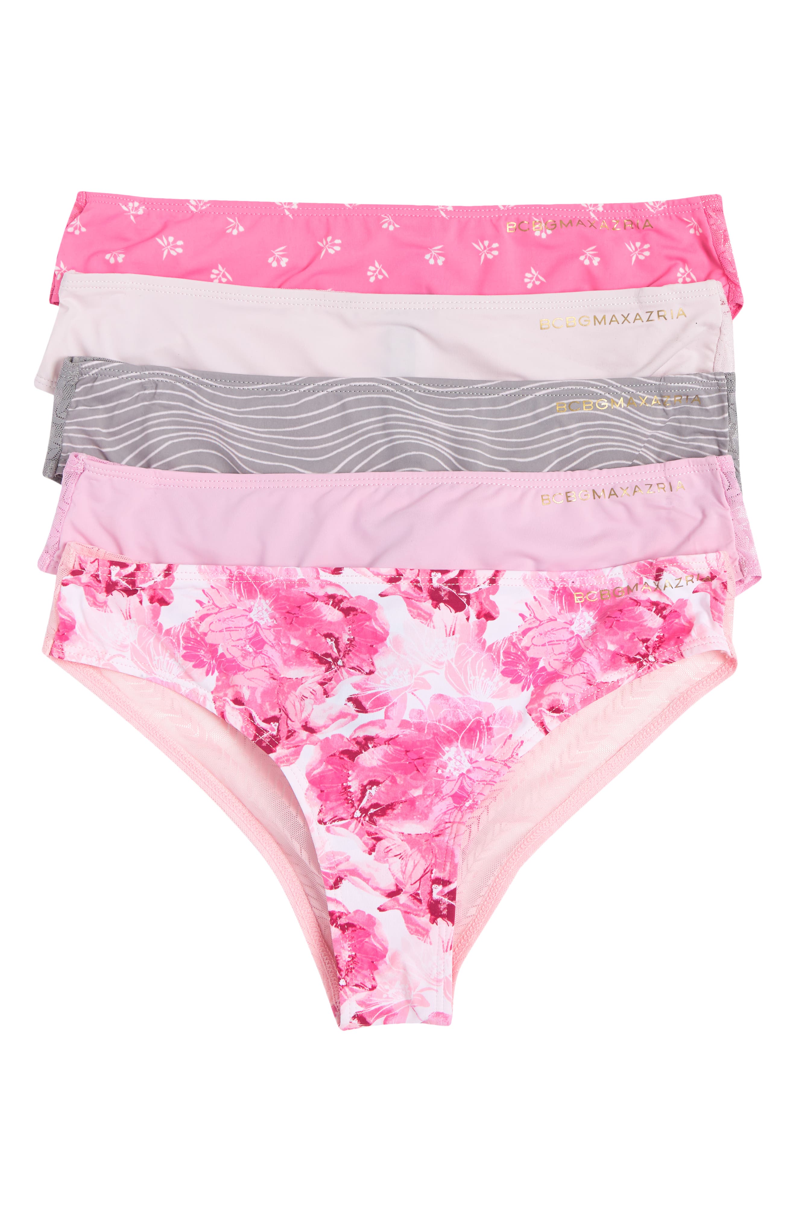 BCBGeneration Wave After Wave Cheeky Briefs - Pack of 5 | Nordstromrack