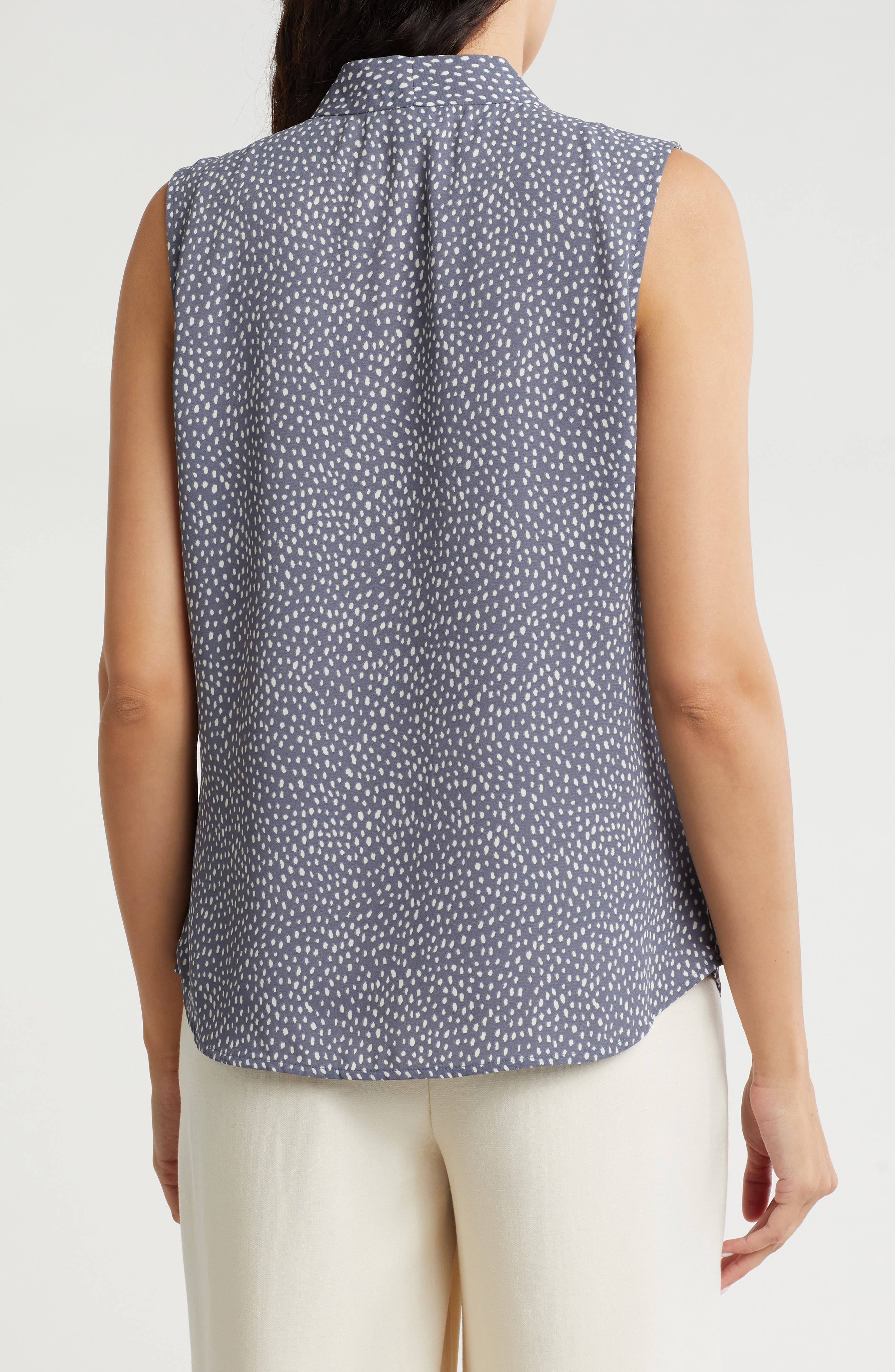 NORDSTROM RACK V-Neck Sleeveless Woven Shell Top | Nordstromrack