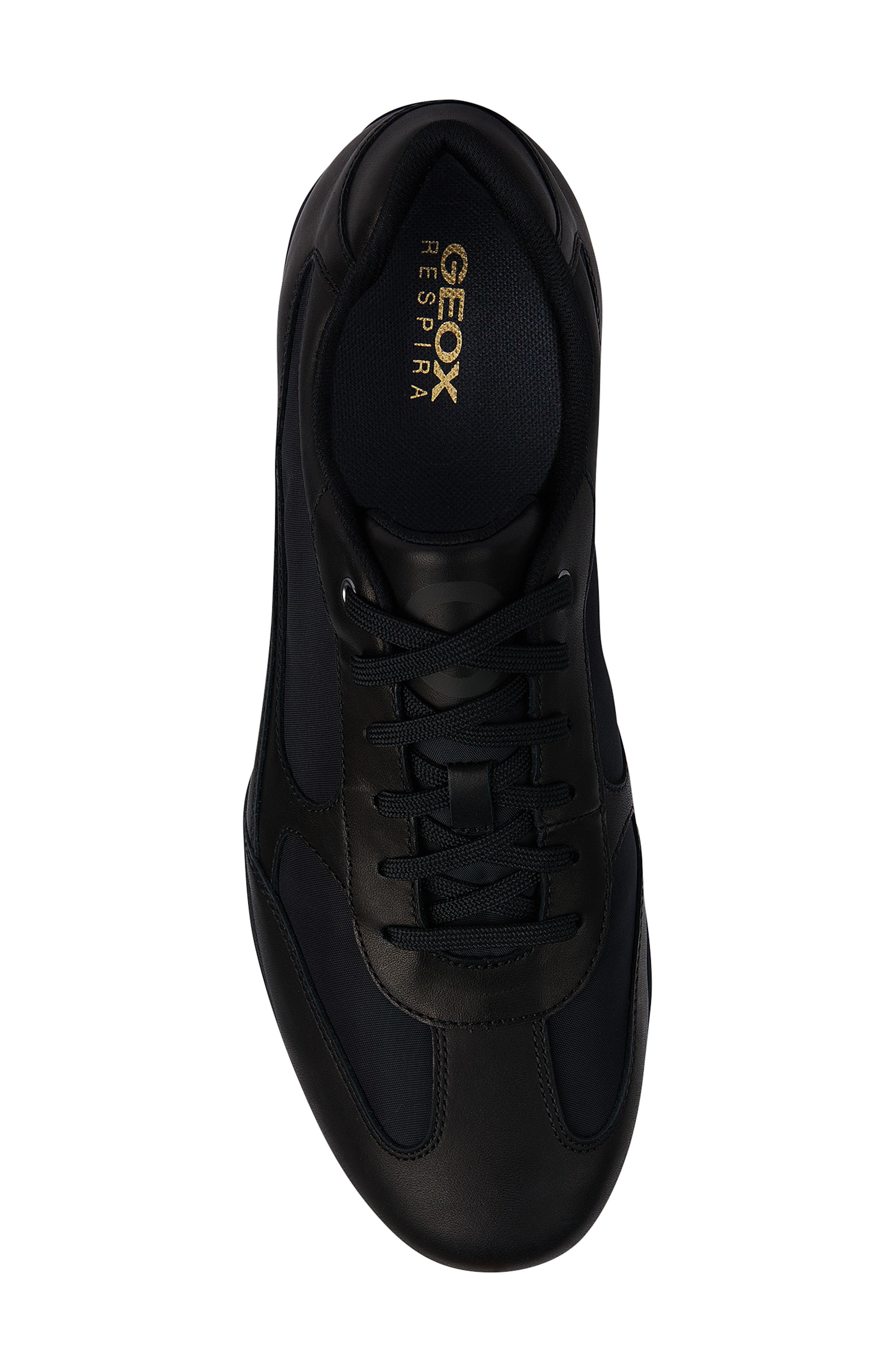 Geox Mixed Media Mesh Lace-Up Sneaker (Men) | Nordstromrack
