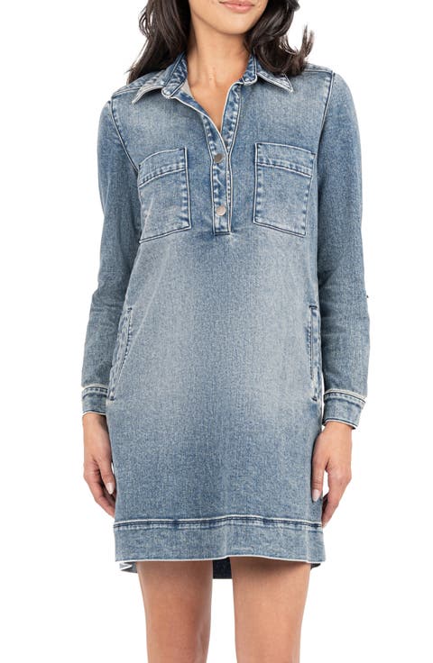 Women's Long Sleeve Denim Dresses | Nordstrom