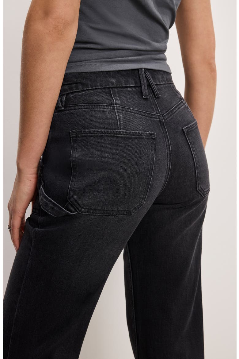 Good Icon High Waist Straight Leg Carpenter Jeans (Women) | Nordstromrack