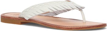 Frye Ava Fringe Flip Flop (Women) | Nordstrom