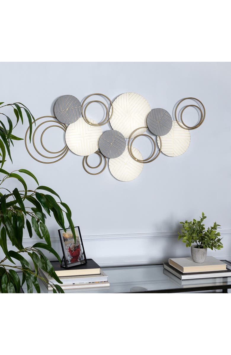 STRATTON HOME DECOR Modern Layered Circle Wall Decor | Nordstromrack