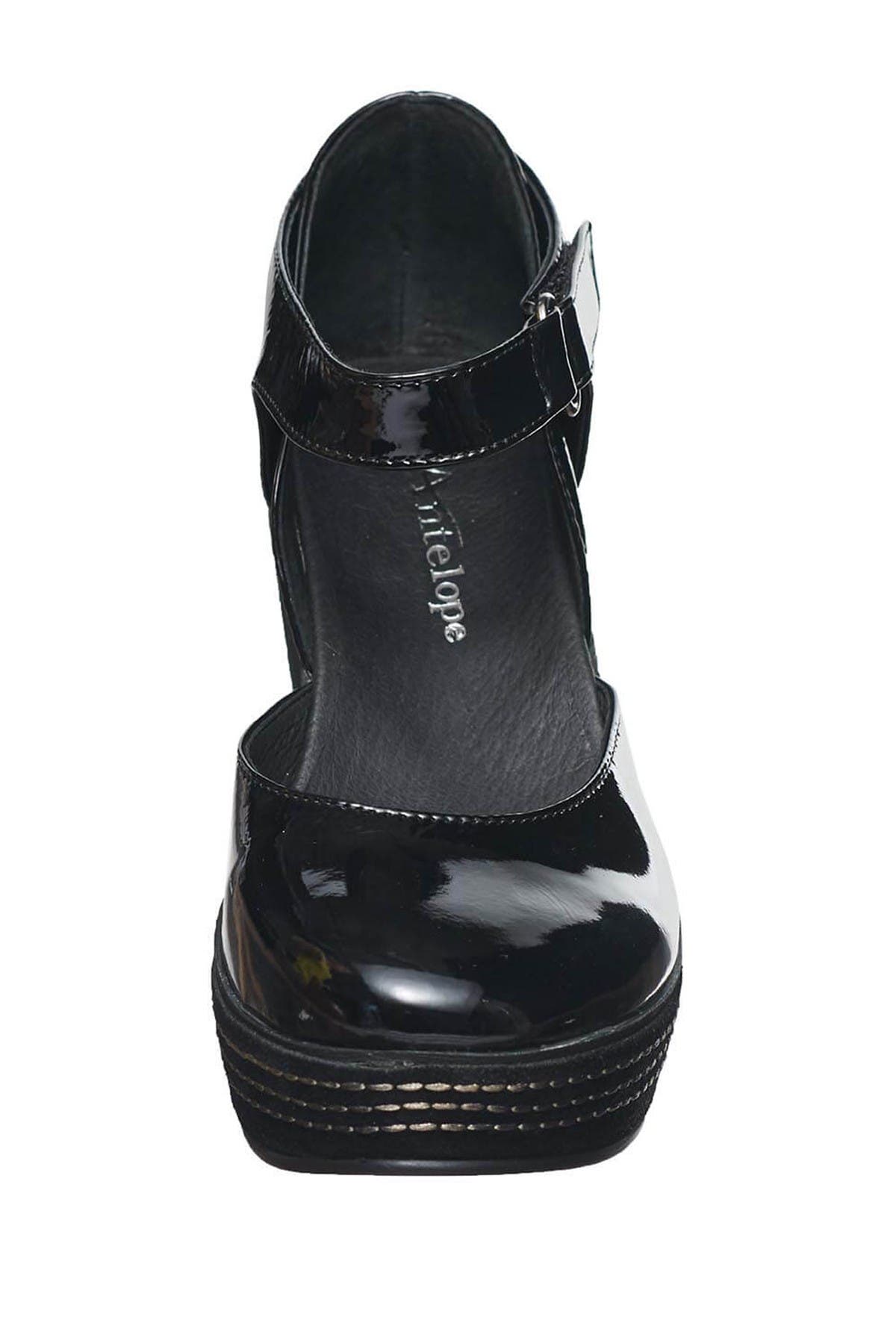 ANTELOPE Hook-and-Loop Ankle Strap Clog | Nordstromrack