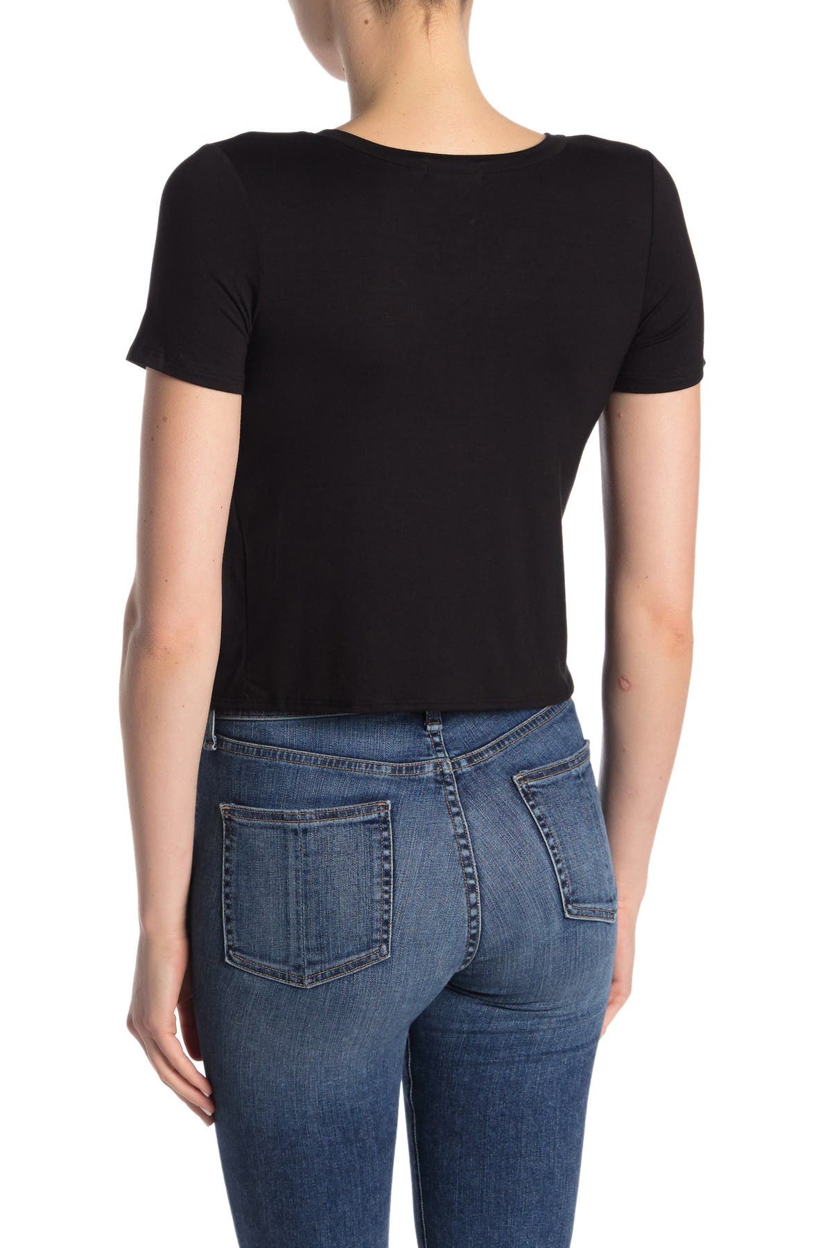 Boulevard V-Neck Rounded Hem T-Shirt | Nordstromrack
