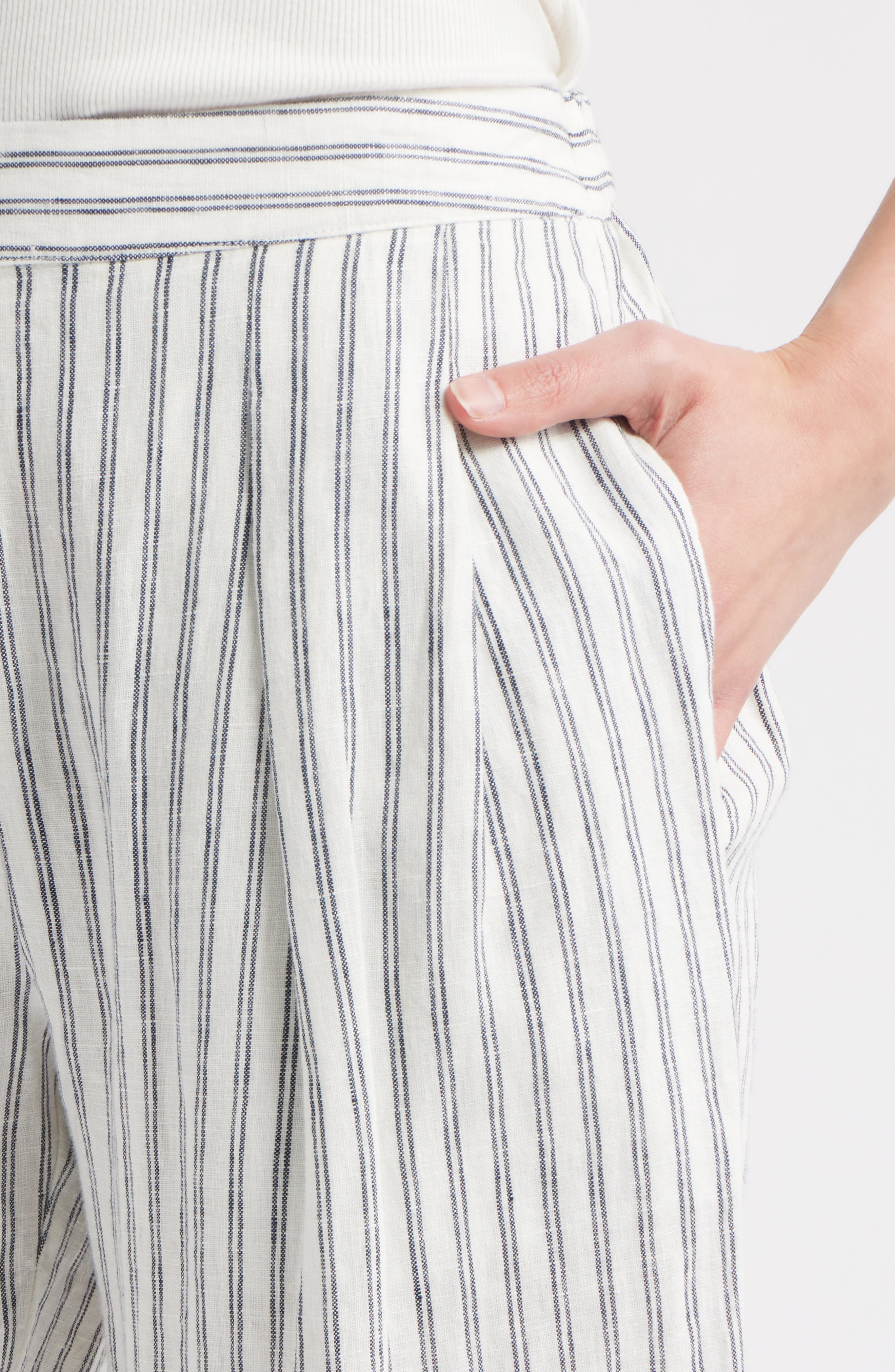 Nation LTD Grayson Stripe Linen Pants | Nordstromrack