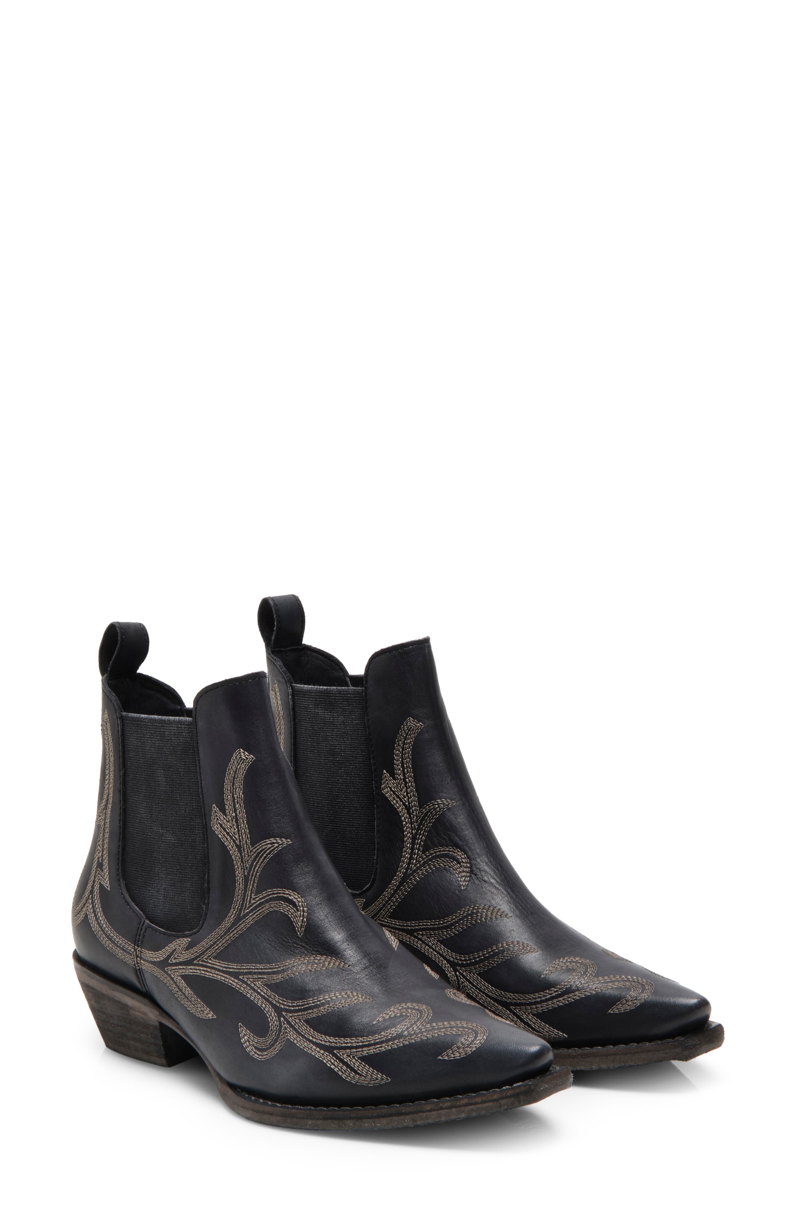Free People Wayward Pointed Toe Western Boot (Women) | Nordstrom