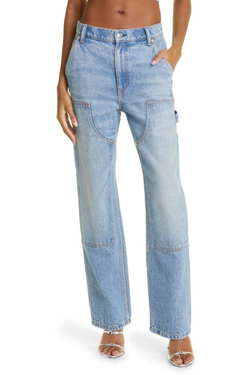 Woman designer jeans store
