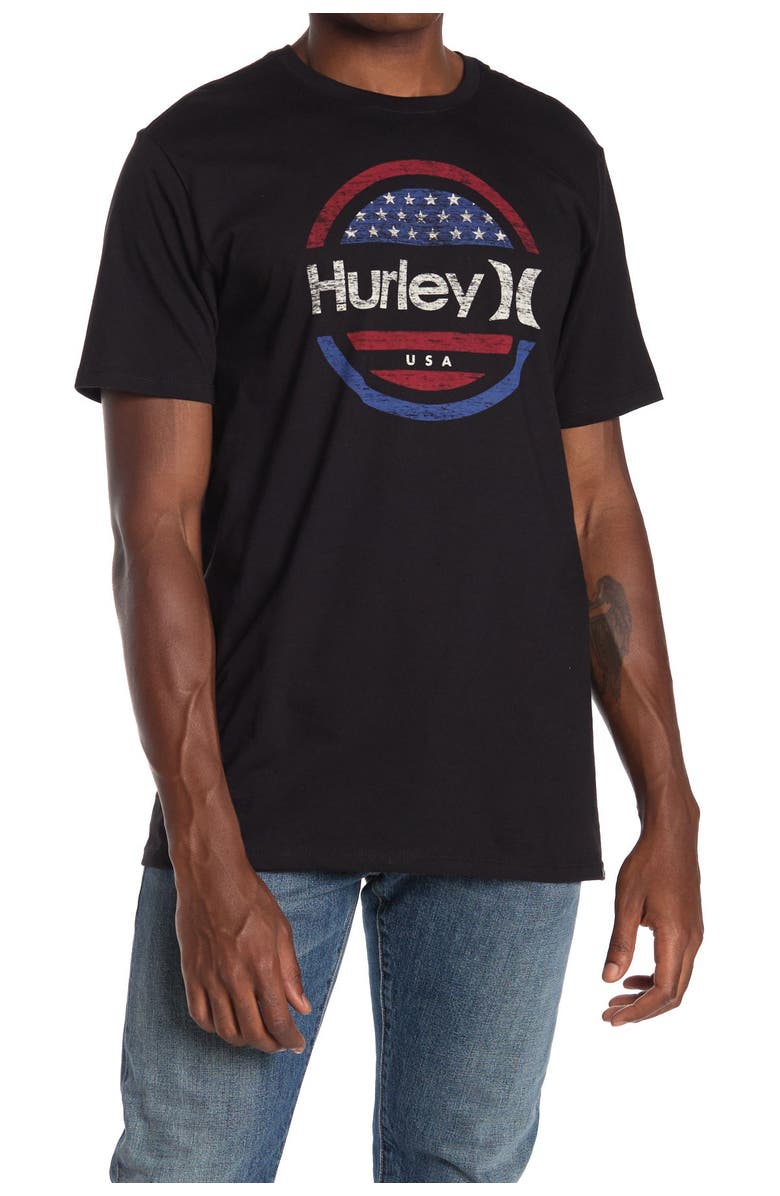 Hurley Circle Stars Logo T-Shirt | Nordstromrack