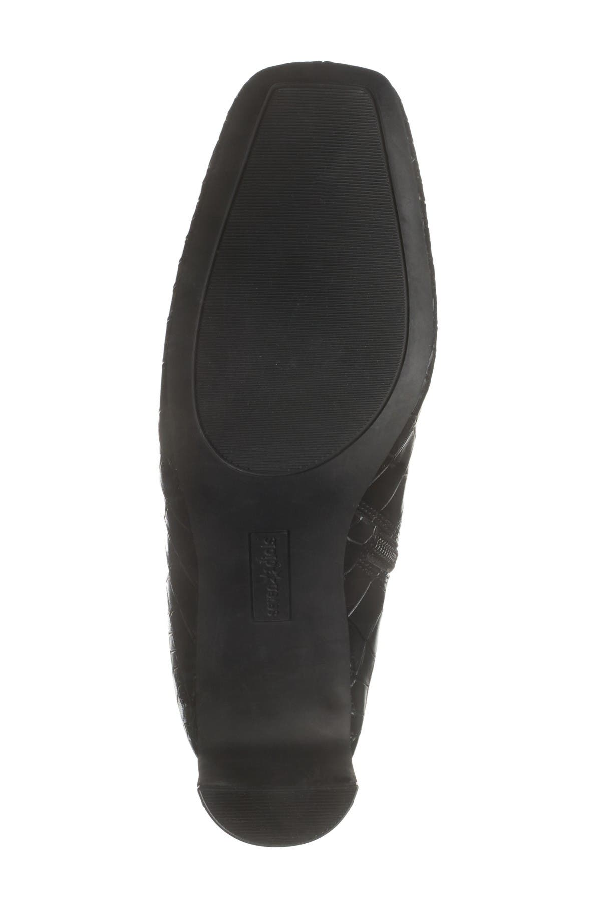 SEVEN DIALS Nicole Alligator Embossed Bootie | Nordstromrack