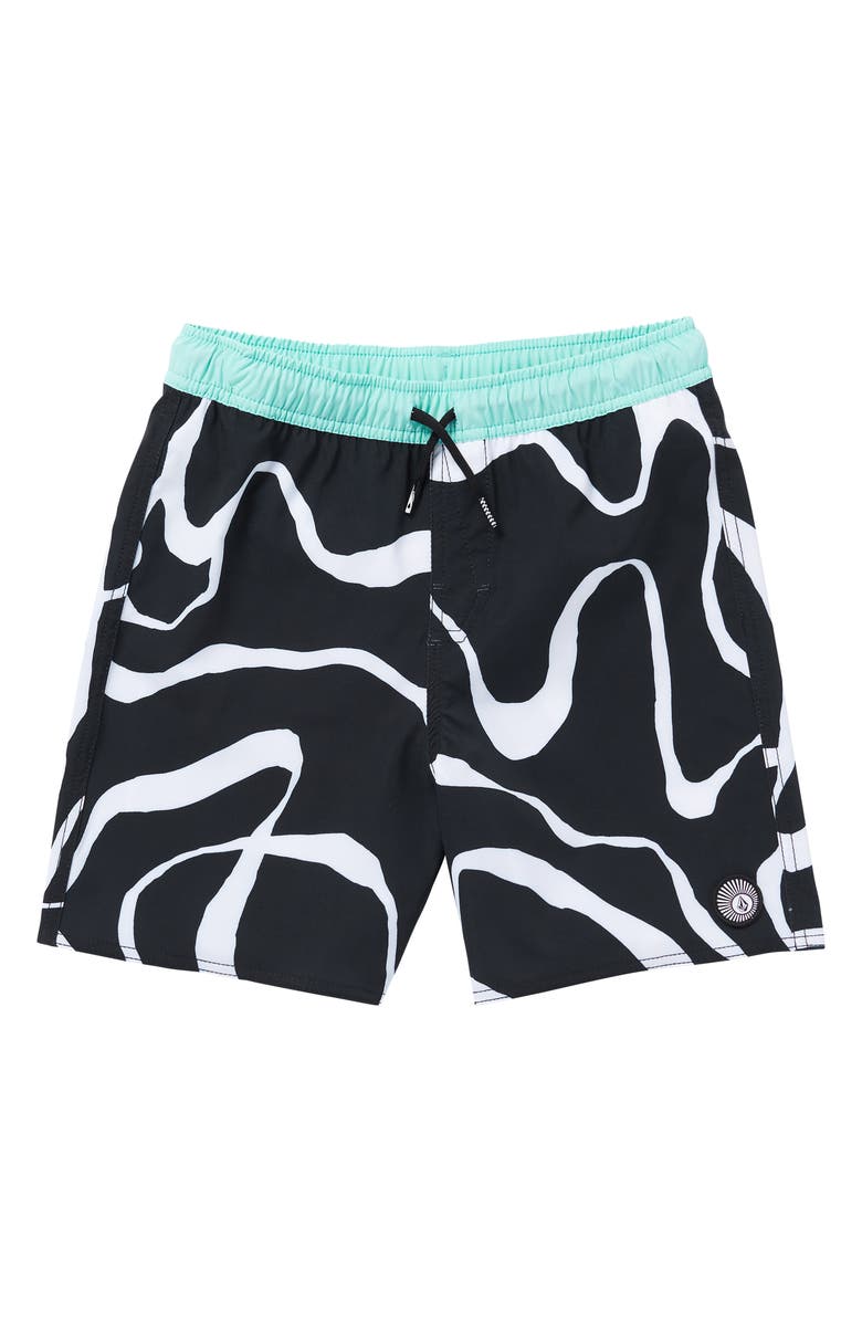 Volcom Kids' Baffle Swim Trunks | Nordstrom