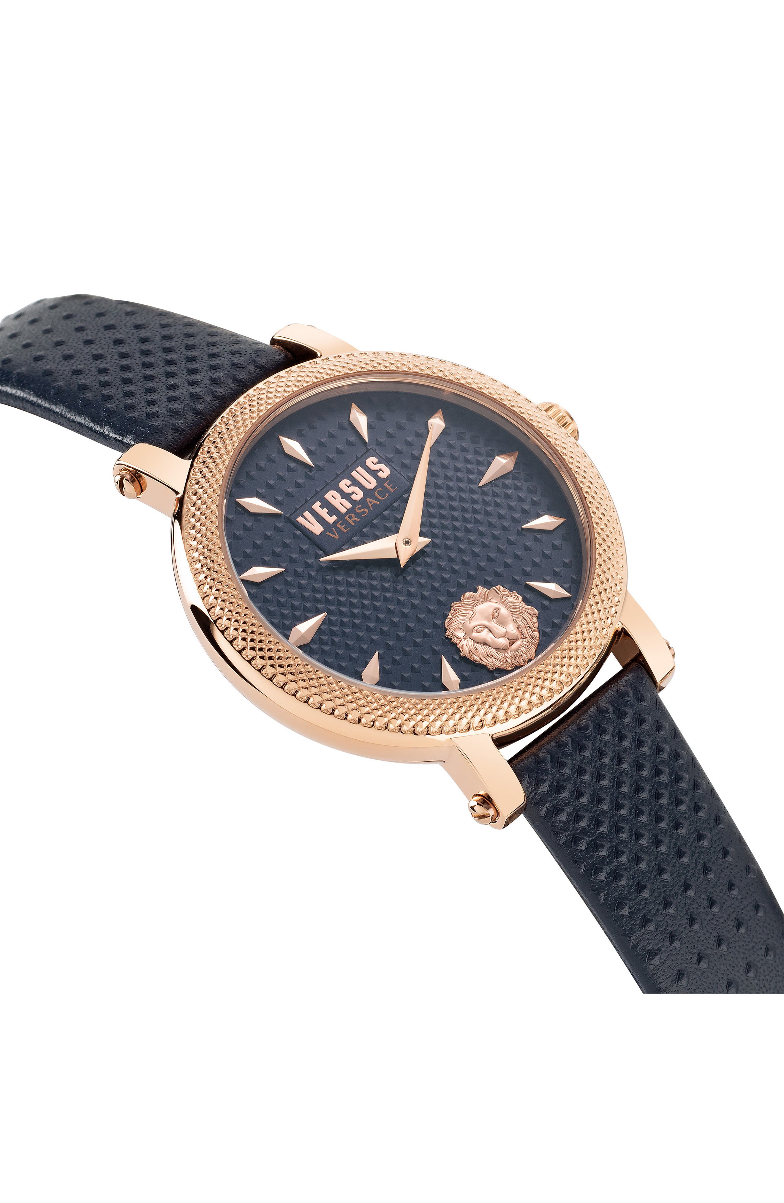 VERSUS Versace Versus WeHo Leather Strap Watch, 38mm | Nordstromrack