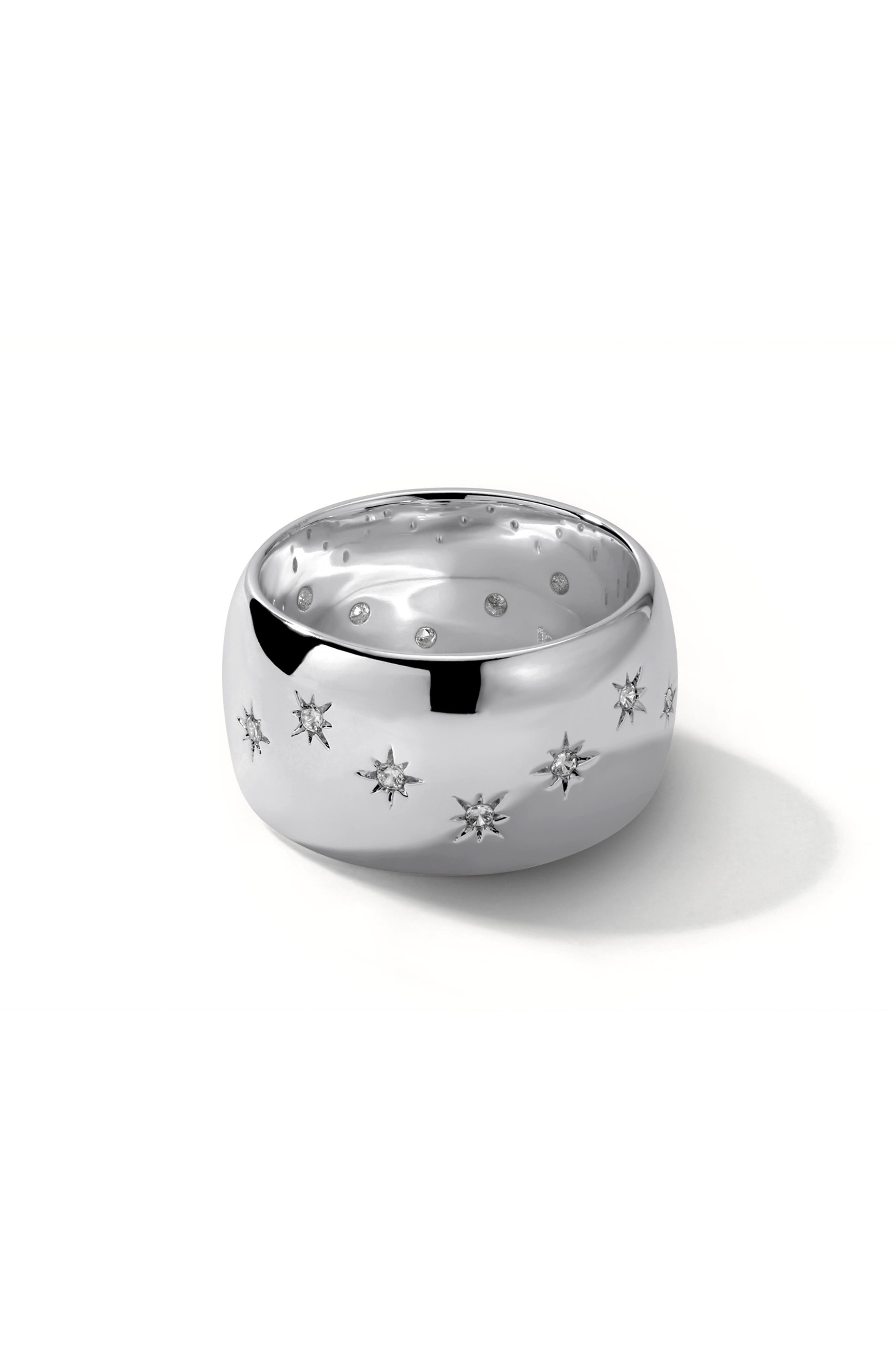 MIRANDA FRYE Celeste Crystal Star Band Ring | Nordstrom