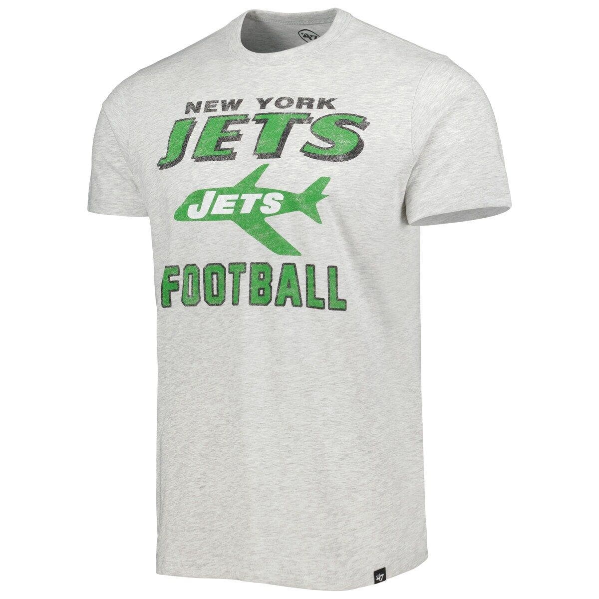 '47 Men's '47 Heathered Heather Gray New York Jets Dozer Franklin ...