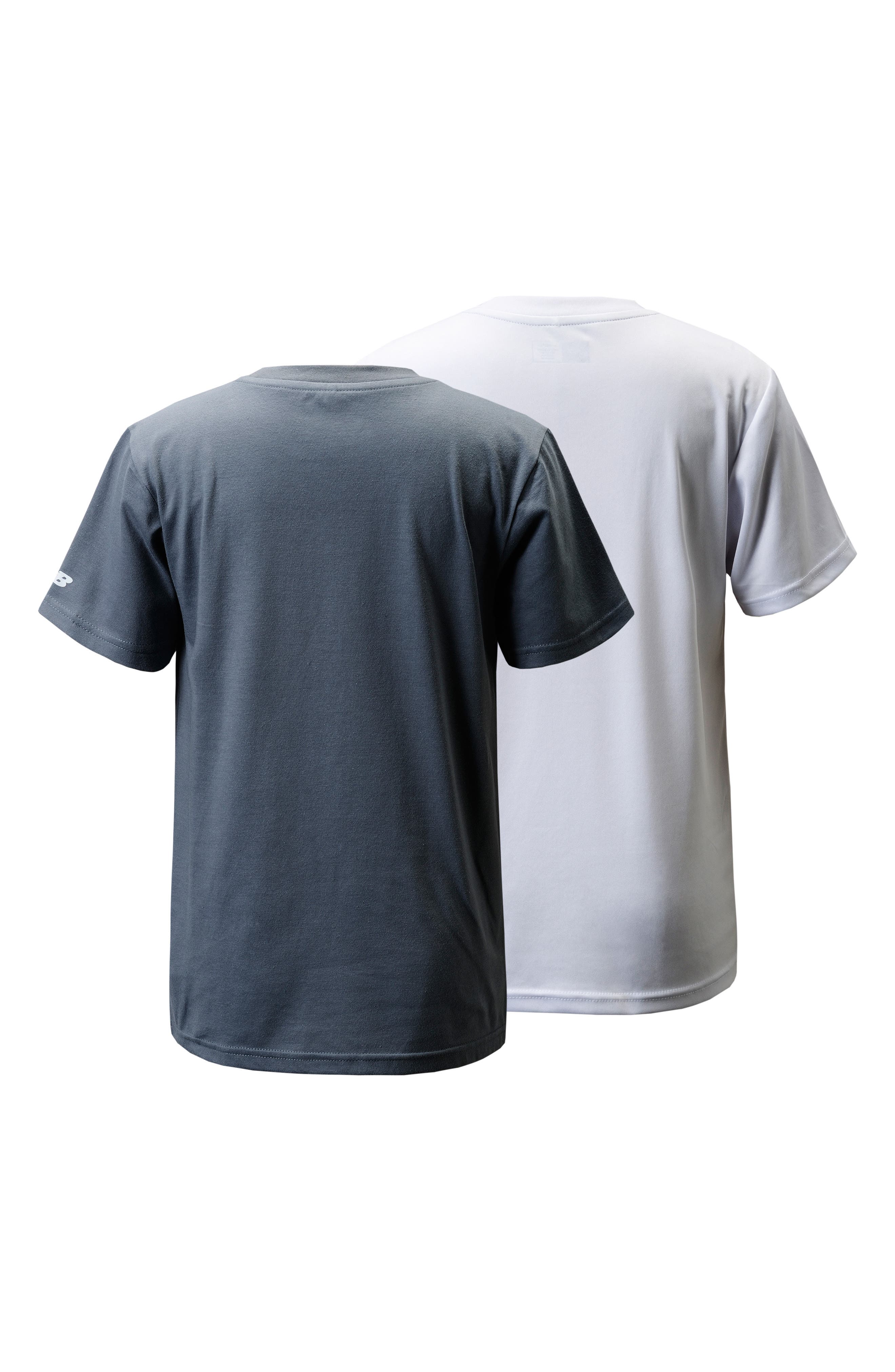 New Balance Kids' 2-Pack Logo Graphic & Performance Graphic T-Shirts ...
