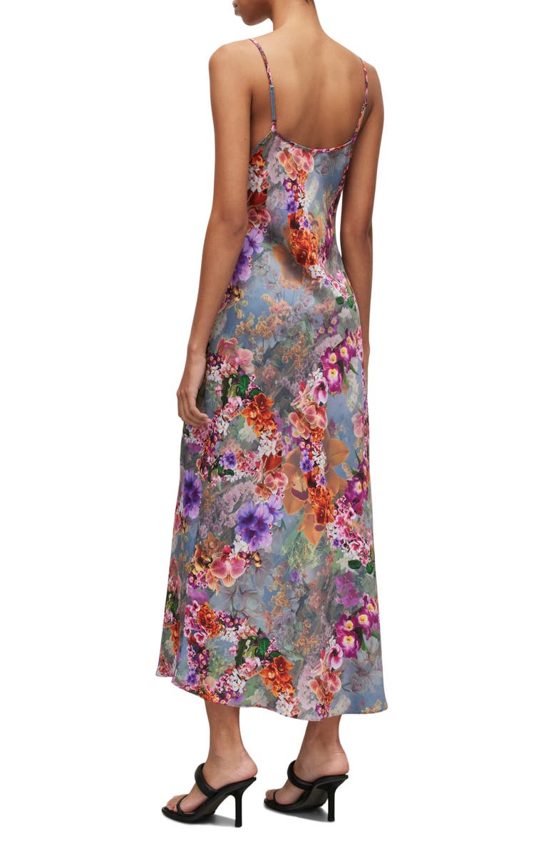 AllSaints Bryony Lucia Floral Print Slipdress | Nordstromrack
