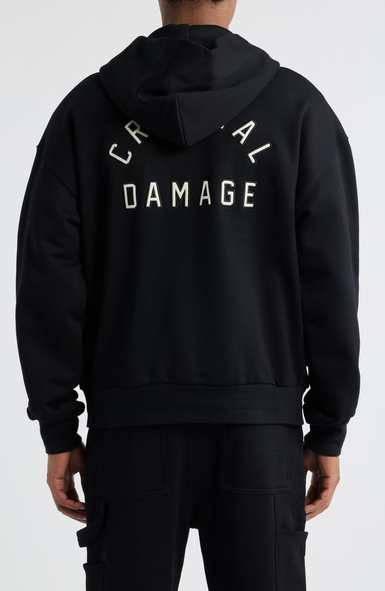 CRIMINAL DAMAGE Utility Zip-Up Hoodie | Nordstromrack
