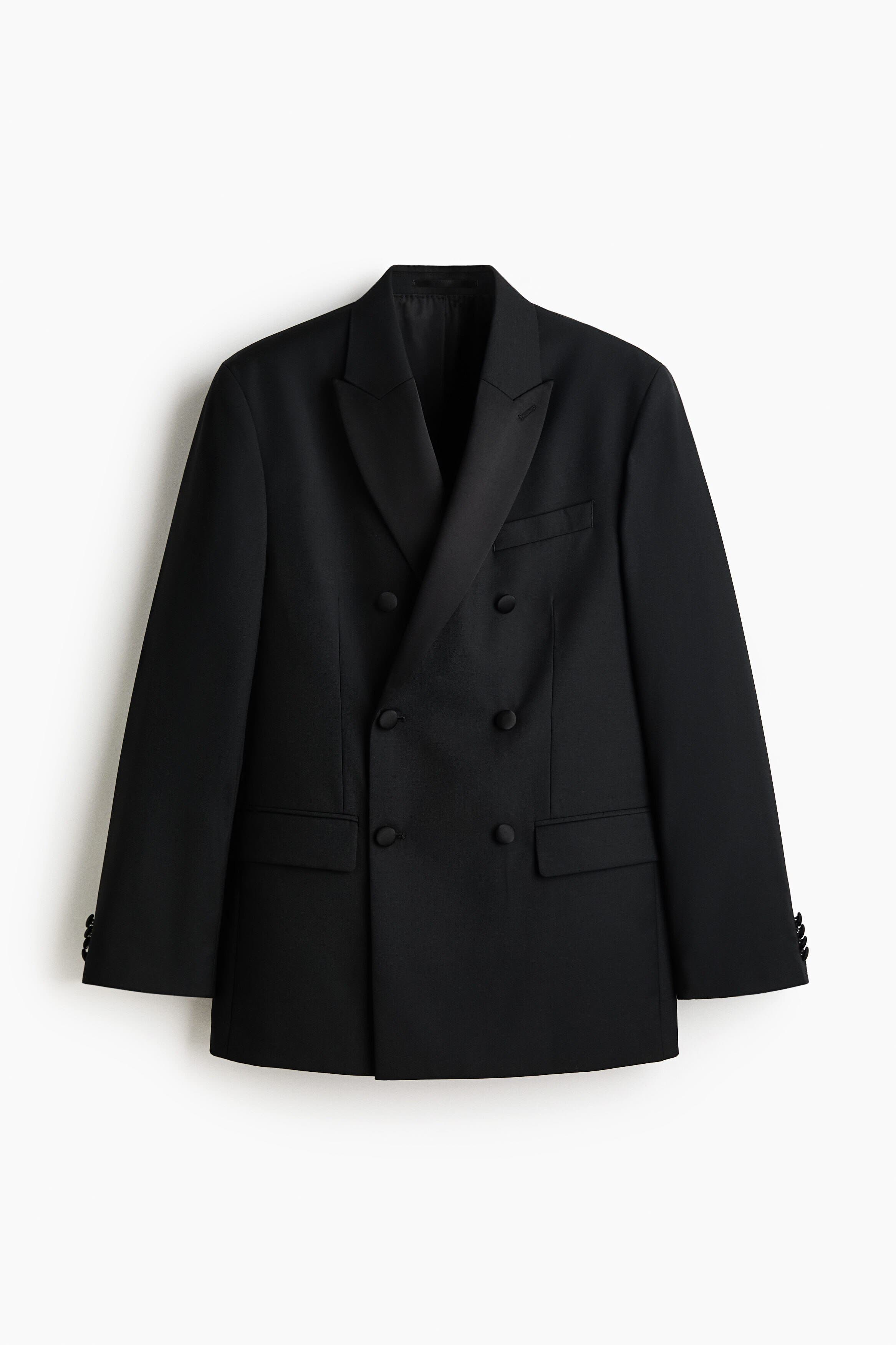 H&M Relaxed Fit Wool-blend Tuxedo Jacket | Nordstrom