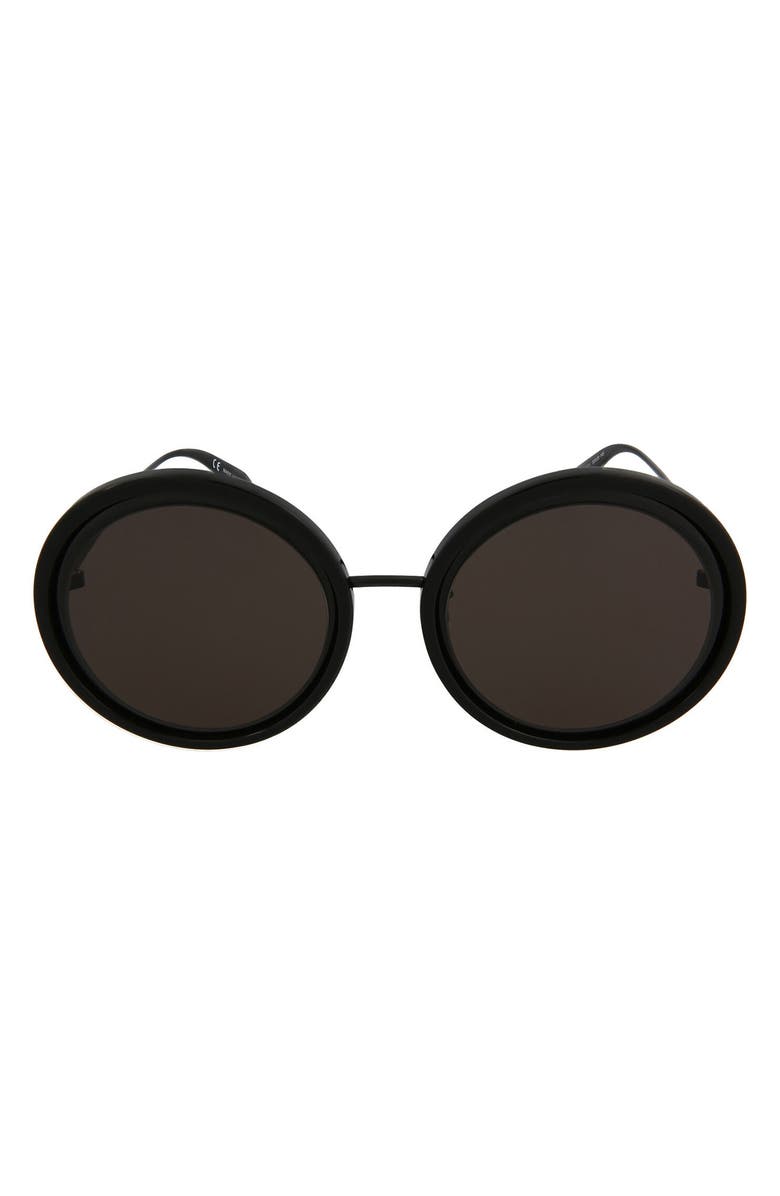 McQueen 53mm Round Oval Sunglasses | Nordstromrack
