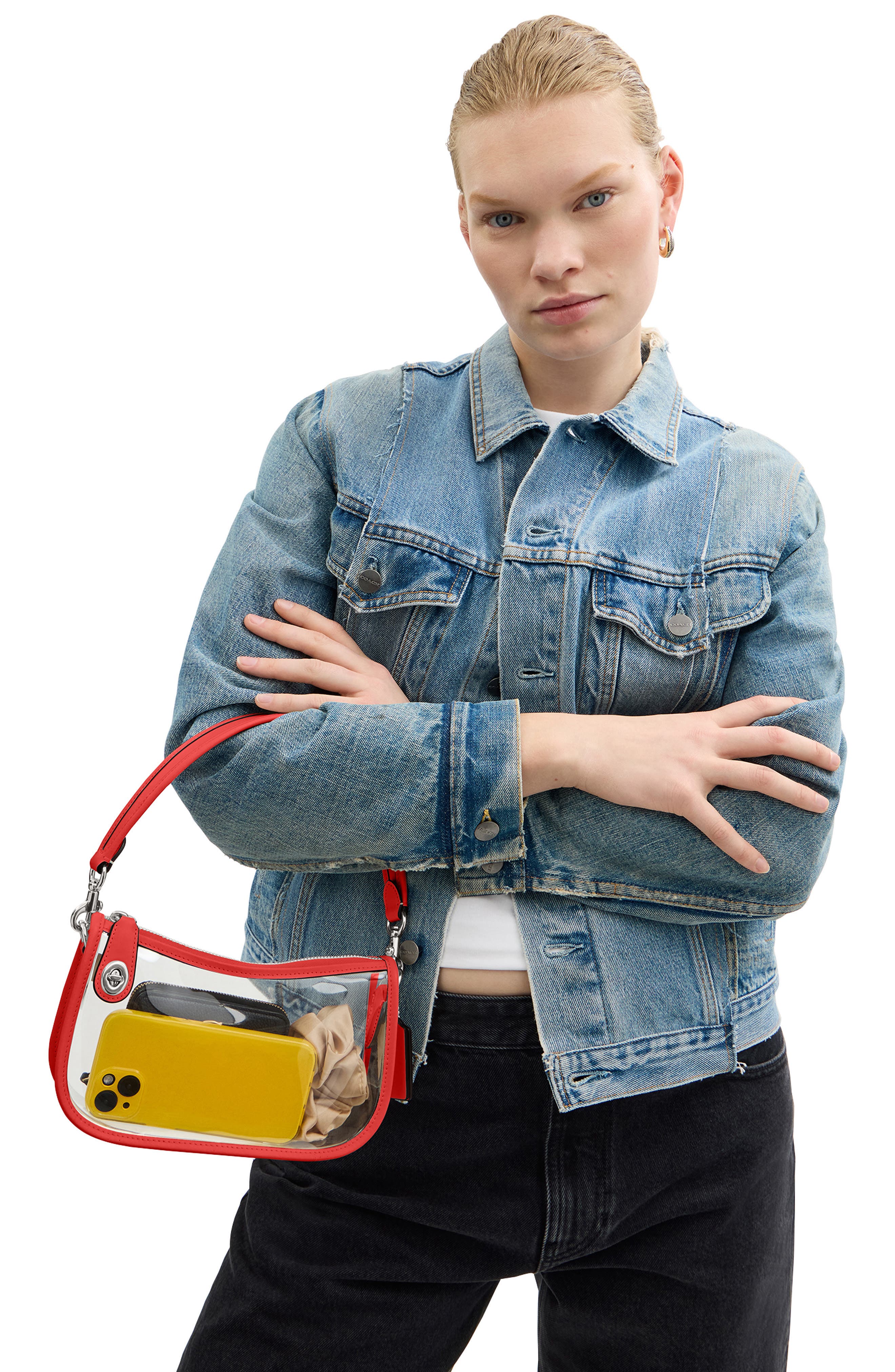 COACH The Coach Originals Stadium Swinger PVC Clear Bag | Nordstrom
