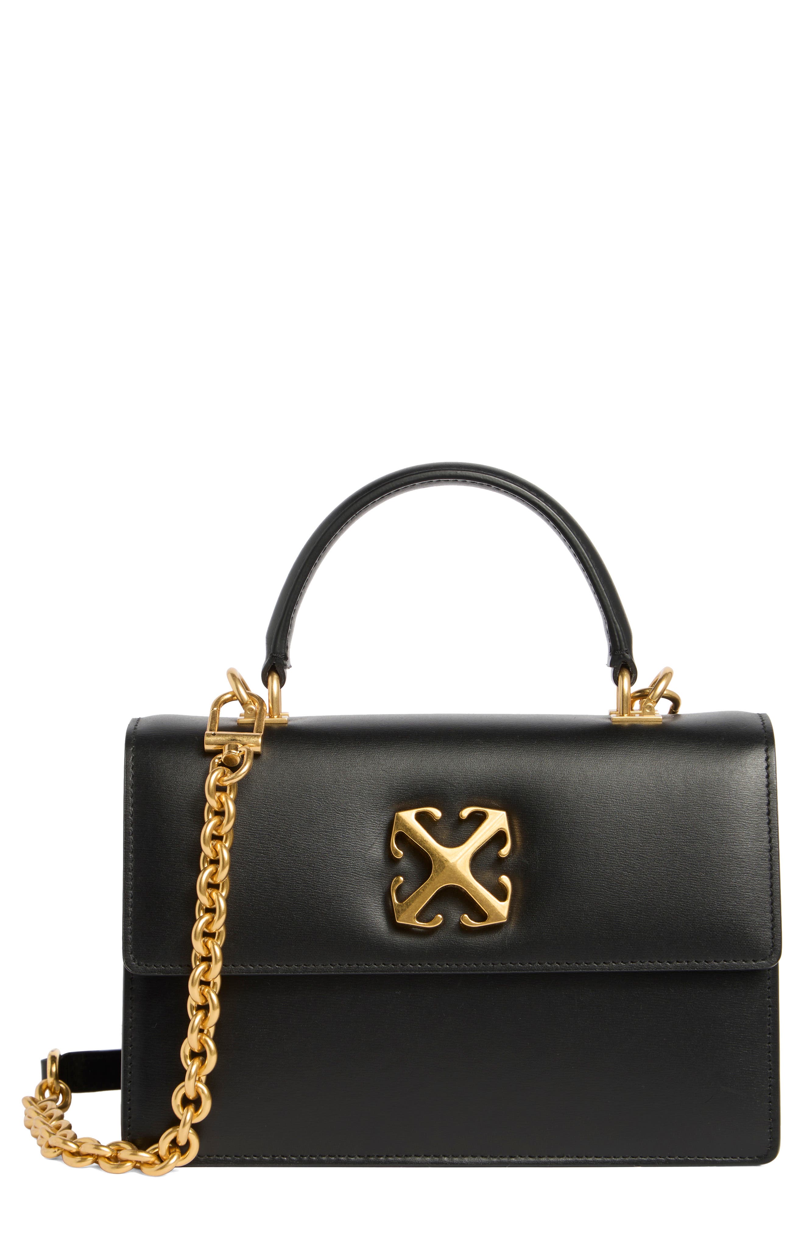 Off-White Jitney 1.4 Leather Top Handle Bag | Nordstromrack