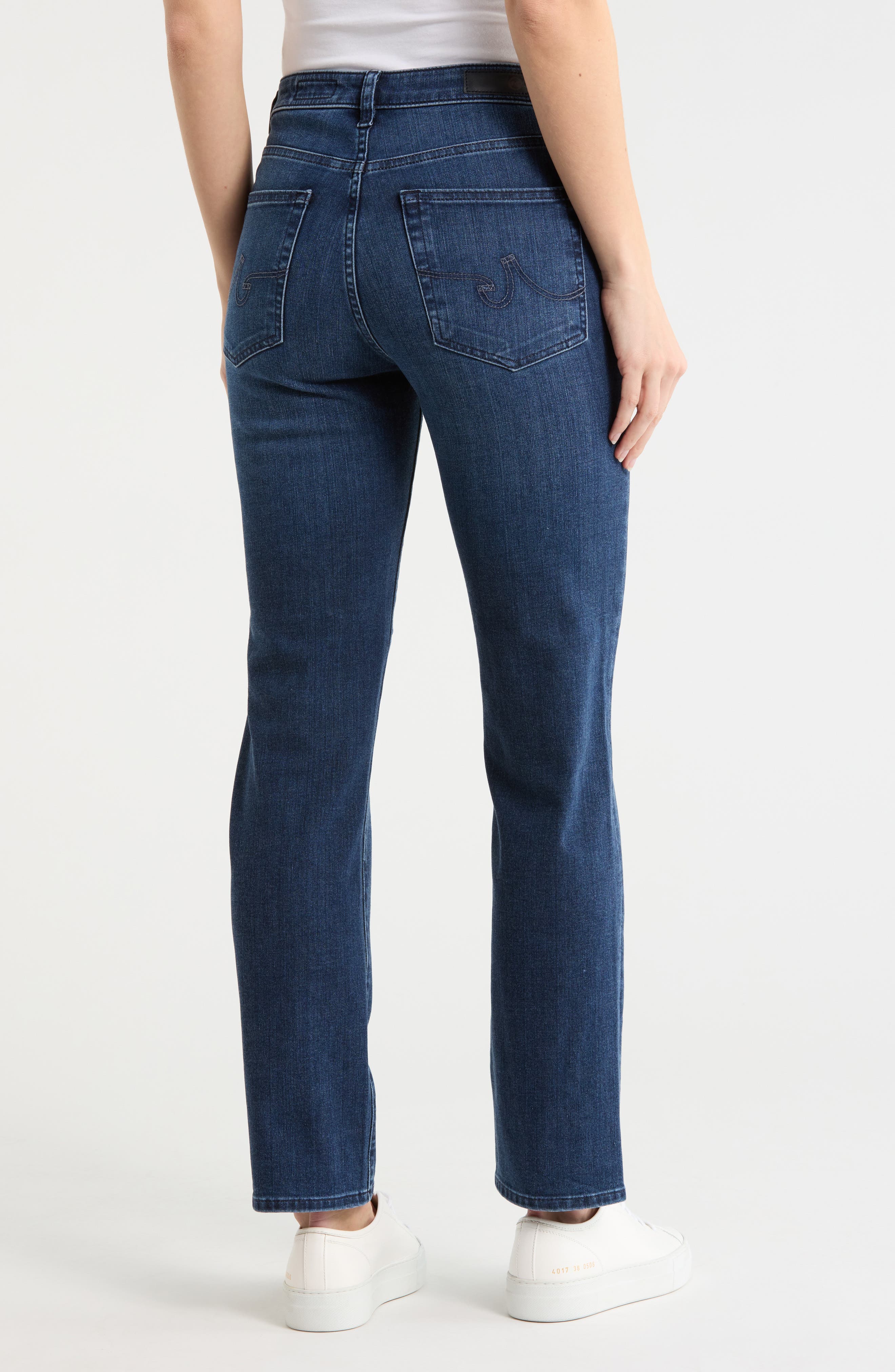 AG Saige High Waist Straight Leg Jeans | Nordstromrack