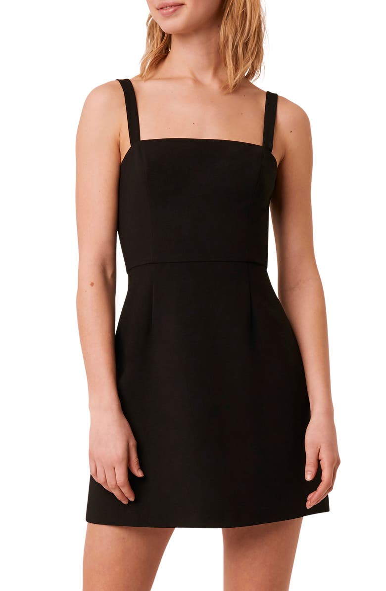 French Connection Whisper Wide Strap Minidress | Nordstromrack