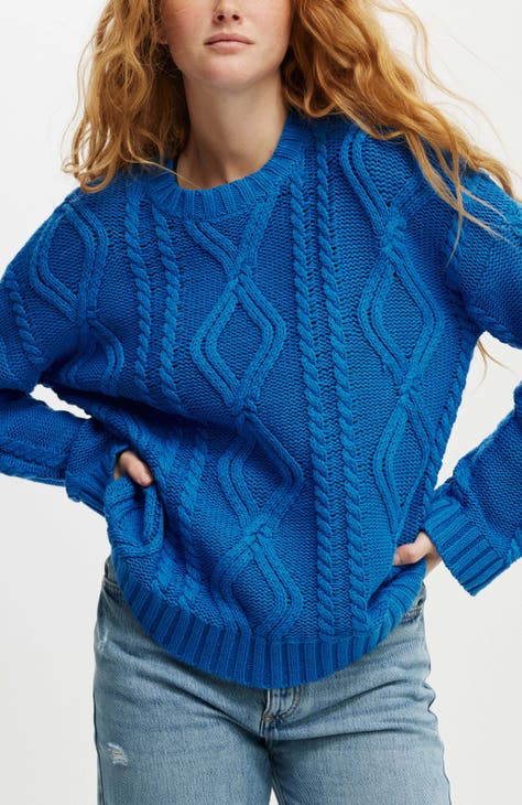 Women's Oversized Cable Knit & Fair Isle Sweaters | Nordstrom