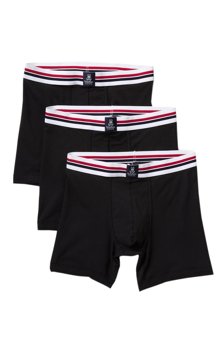 Psycho Bunny Motion Boxer Briefs - Pack of 3 | Nordstromrack