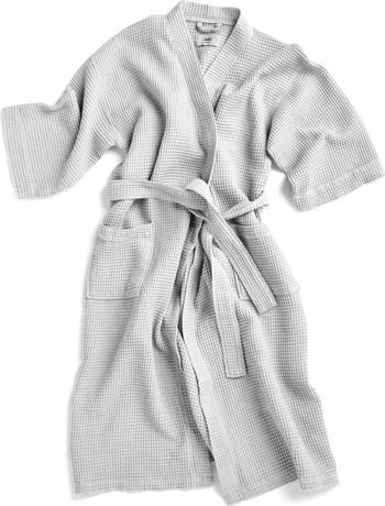 HAY Gender Inclusive Colorblock Waffle Weave Robe | Nordstrom