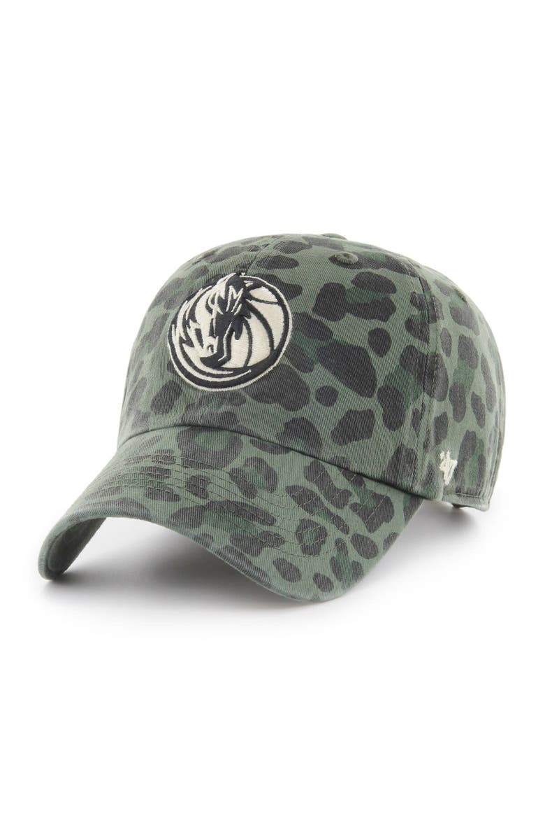 '47 Women's '47 Green Dallas Mavericks Bagheera Clean Up Adjustable Hat ...