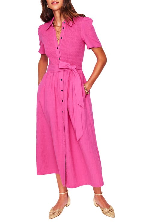 Women's 100% Cotton Midi Dresses | Nordstrom