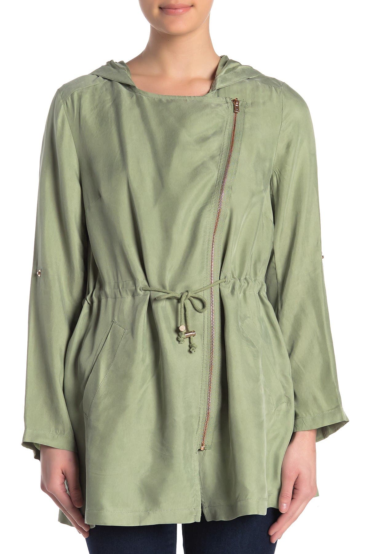 MELLODAY Lightweight Hooded Anorak | Nordstromrack
