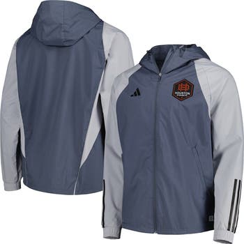 adidas Men's adidas Charcoal Houston Dynamo FC All-Weather Raglan ...