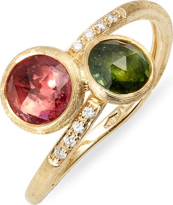 Marco Bicego Jaipur Tourmaline & Diamond Pavé Ring | Nordstrom
