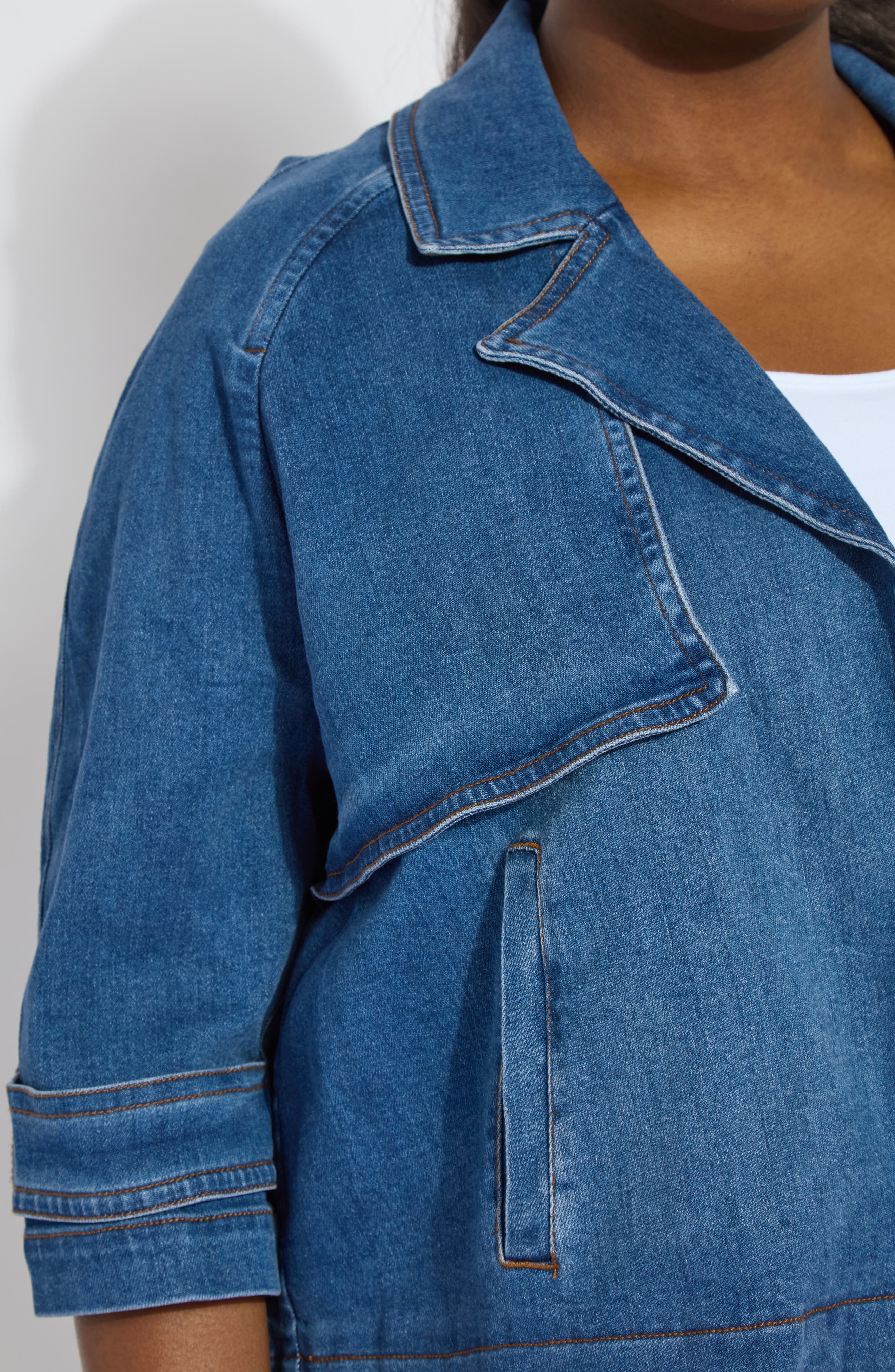 Lysse Jeanne Crop Trench Jacket | Nordstromrack