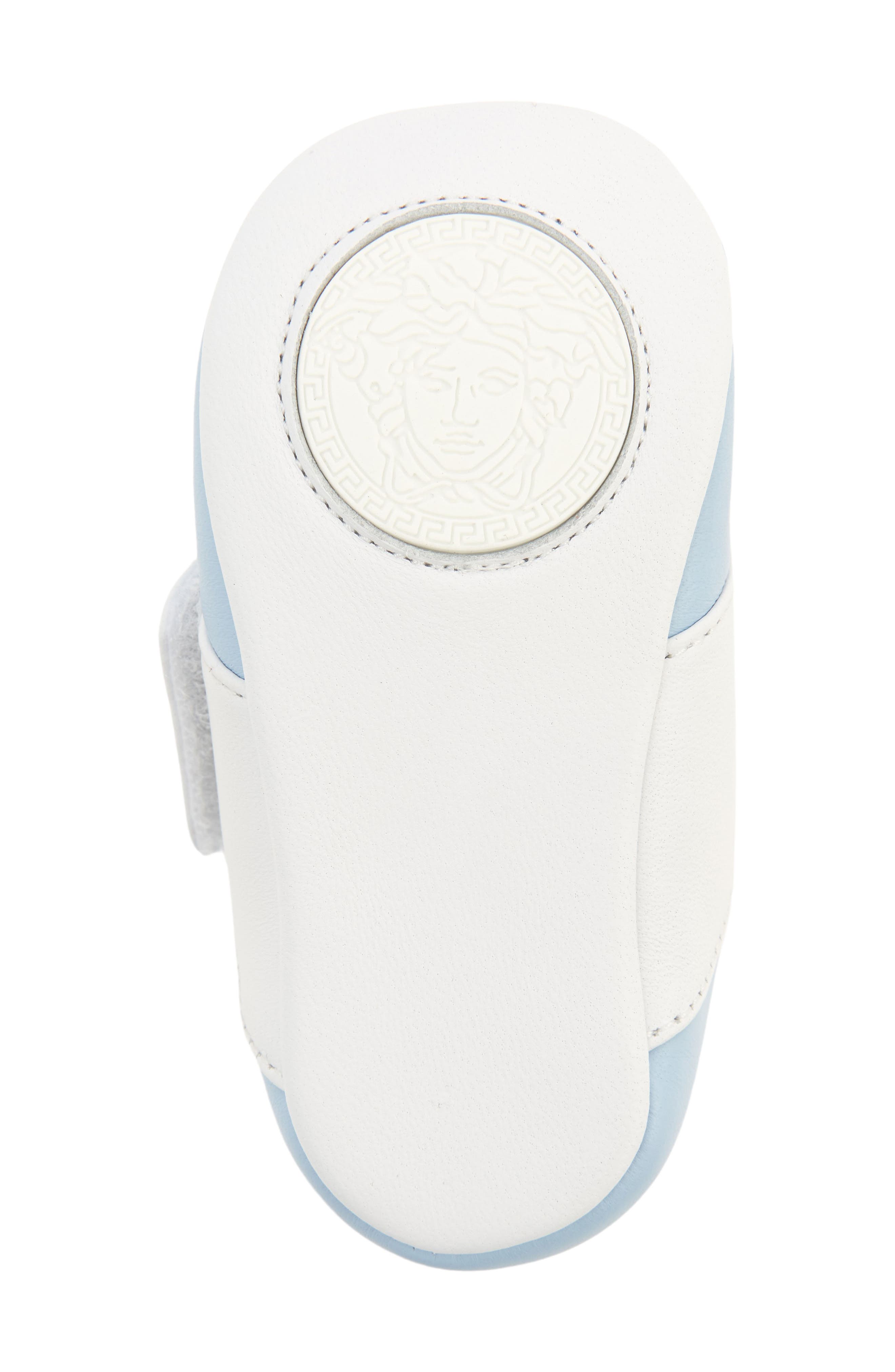 Versace Logo Embroidered Crib Shoe | Nordstromrack