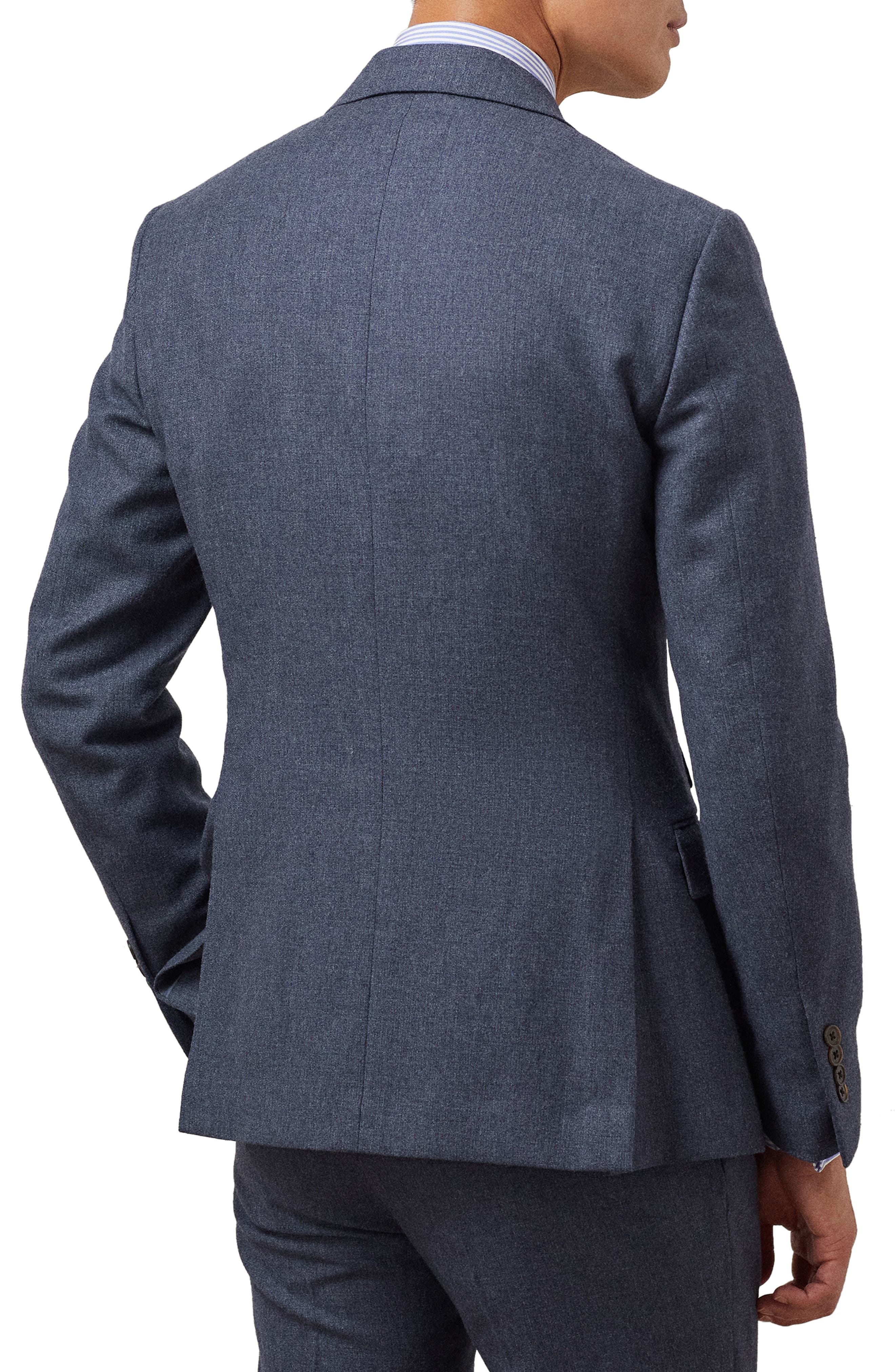 Ralph Lauren Purple Label Kent Tick Weave Wool Blend Suit (Men) | Nordstrom