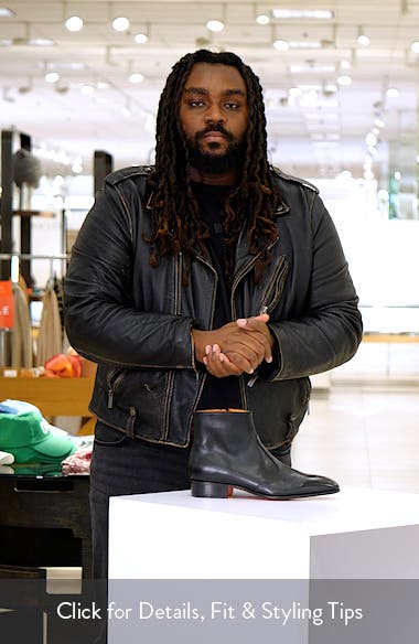 Santoni Adrian Zip-Up Boot (Men) | Nordstrom