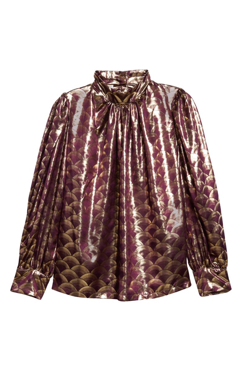 Dries Van Noten Coxe Floral Handkerchief Hem Top | Nordstromrack
