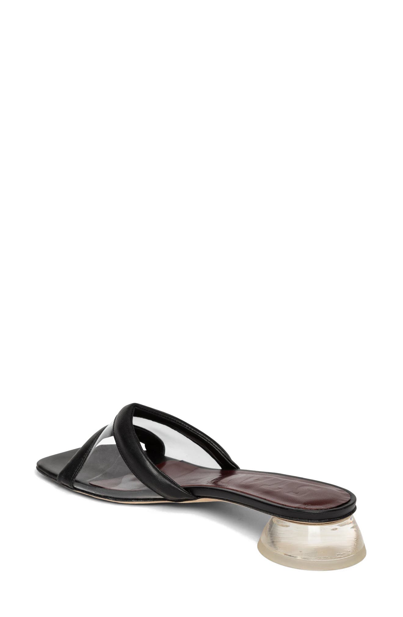 STAUD Simone Lucite® Slide Sandal (Women) | Nordstromrack